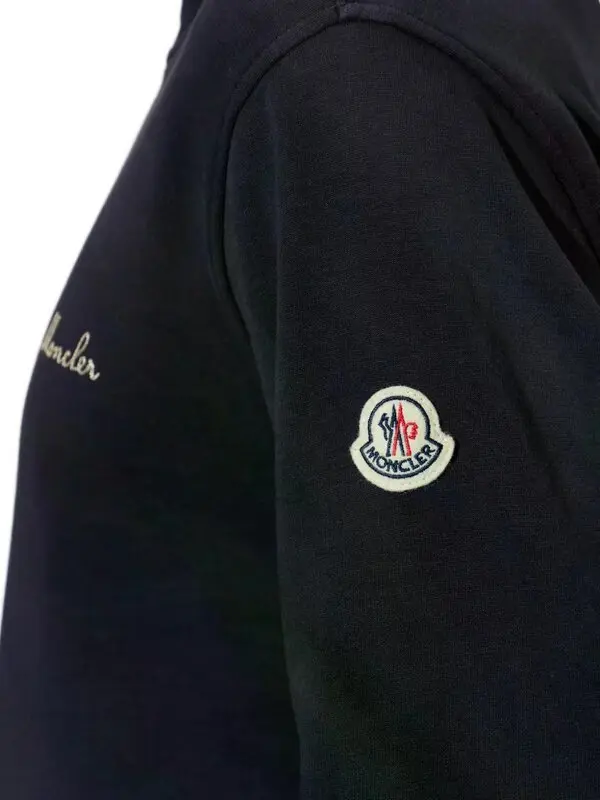 Moncler Half-zip Mock-neck Sweatshirt