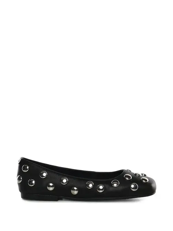 Michael Kors Studded Leather Ballet Flats