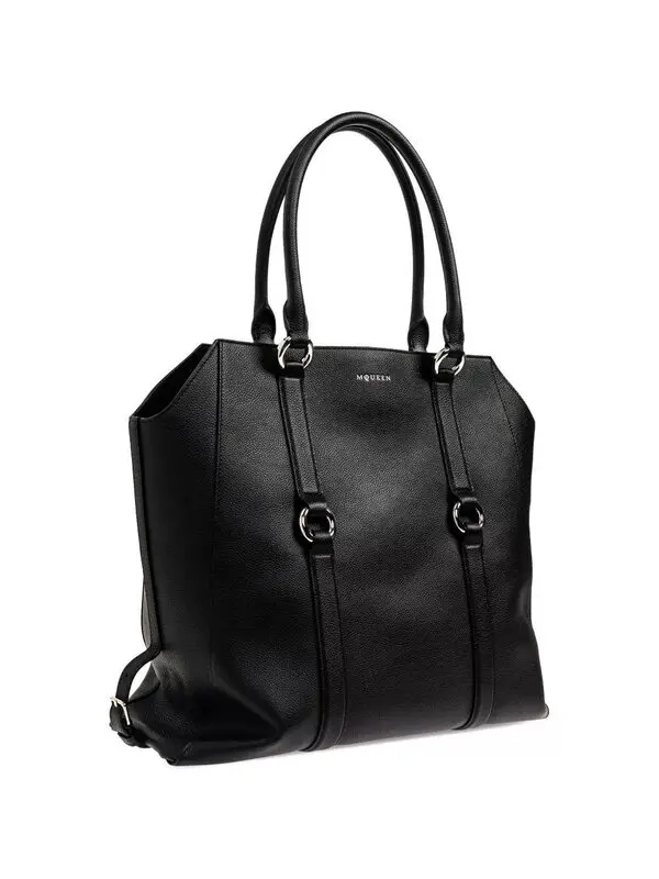 Alexander McQueen Farringdon Ring-detail Tote Bag