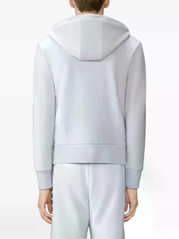 Thom Browne Zip-up Hoodie - Grey