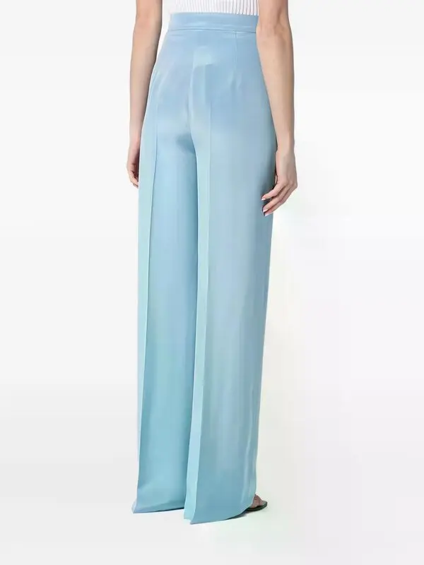 Max Mara Pleated Wide Leg Trousers