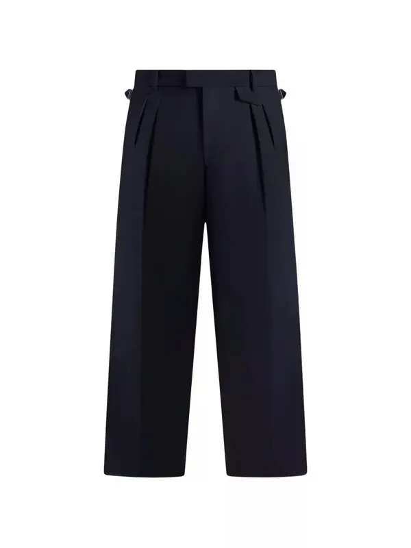 Manière De Voir Pierre Tailored Trousers - Blue