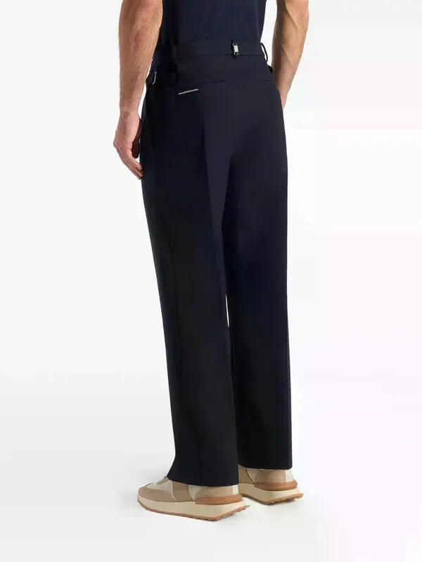 Manière De Voir Pierre Tailored Trousers - Blue