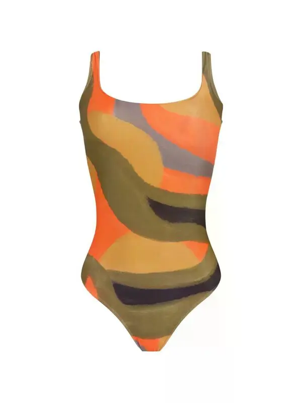 LYGIA & NANNY Patterned One-piece Swimsuit