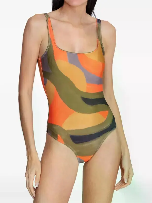 LYGIA & NANNY Patterned One-piece Swimsuit