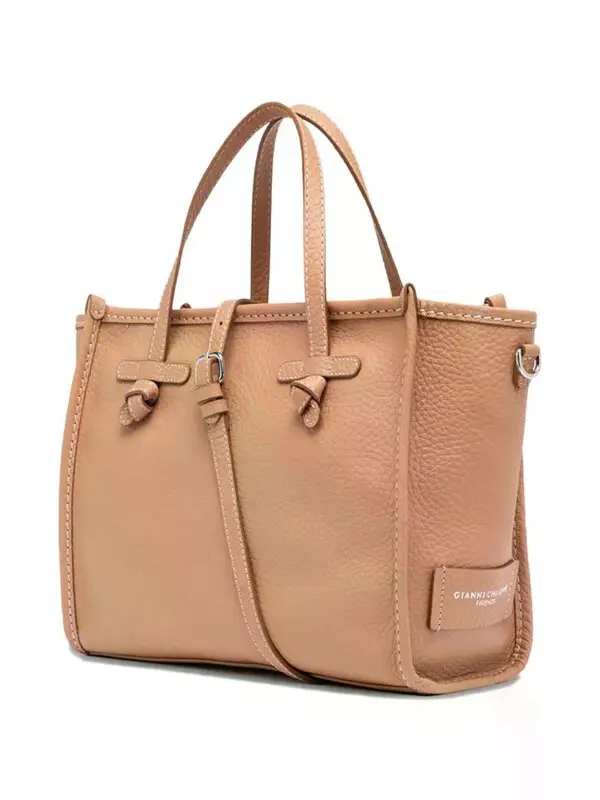 GIANNI CHIARINI 32 Miss Marcella Leather Tote Bag - Pink