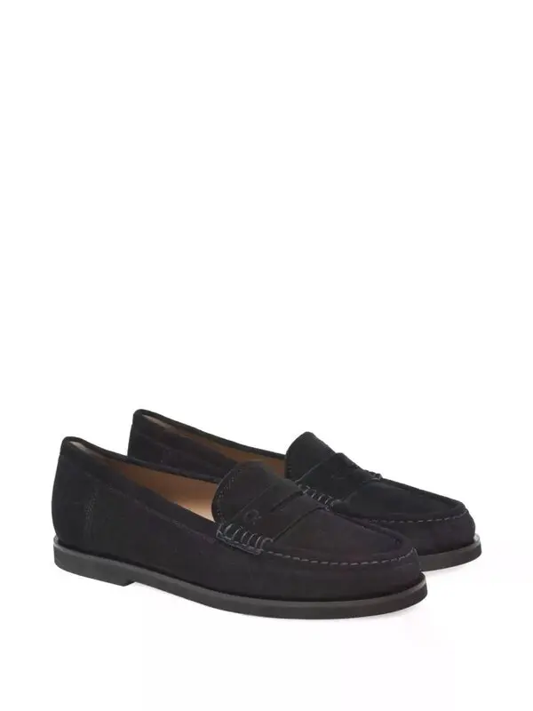 GIANVITO ROSSI Vernon Loafers - Blue