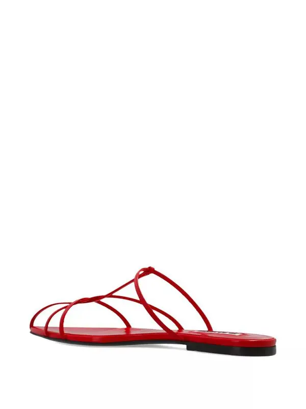 JIL SANDER Strappy Flat Sandals