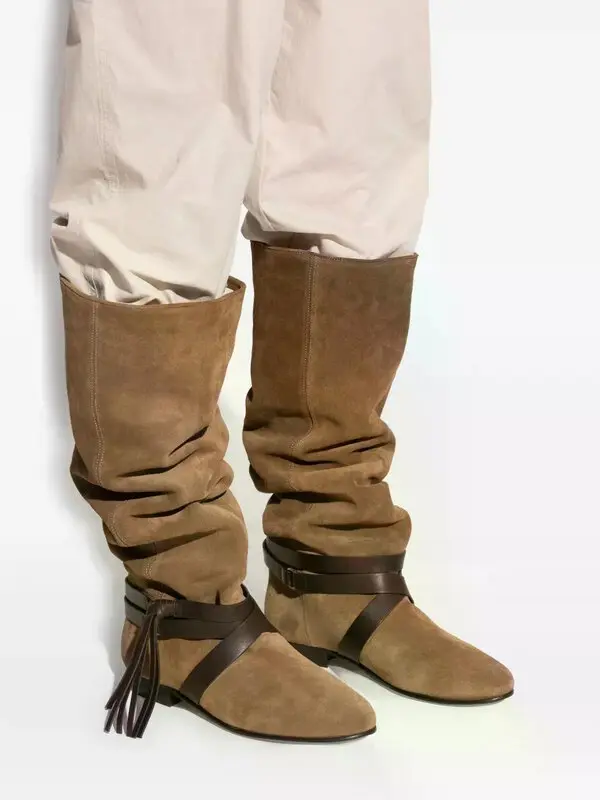 Isabel Marant Étoile Silmon Knee-high Boots - Brown