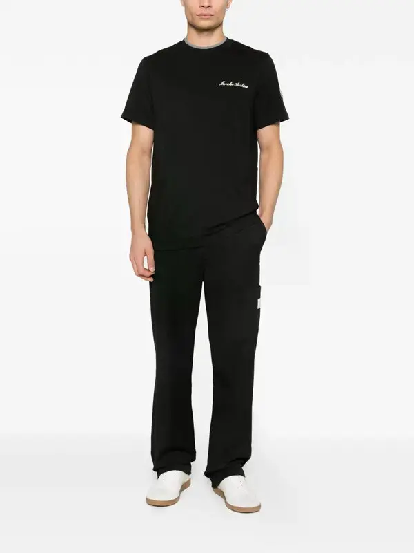 Moncler Logo-embroidery T-shirt