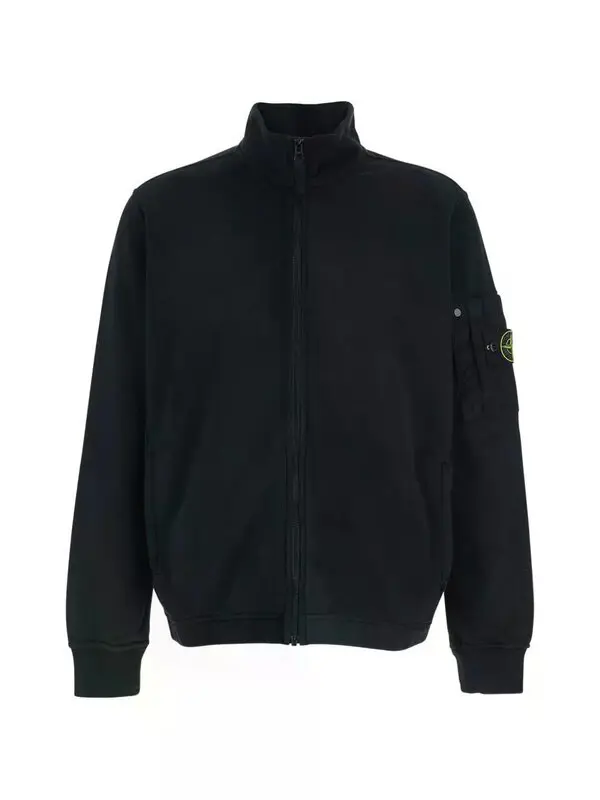 Stone Island Zip Pocket Sweatshirt