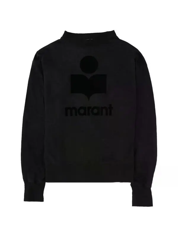 MARANT ETOILE Logo Sweatshirt - Black