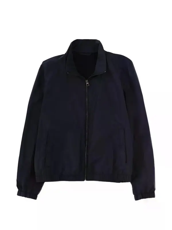 BOSS Zip-up Jacket With Pockets - Blue