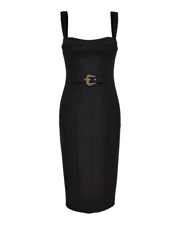 Versace Punto Milano Barbara Dress - Black