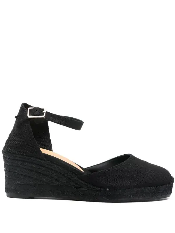 CastaÑer Ankle Strap Wedge Espadrilles