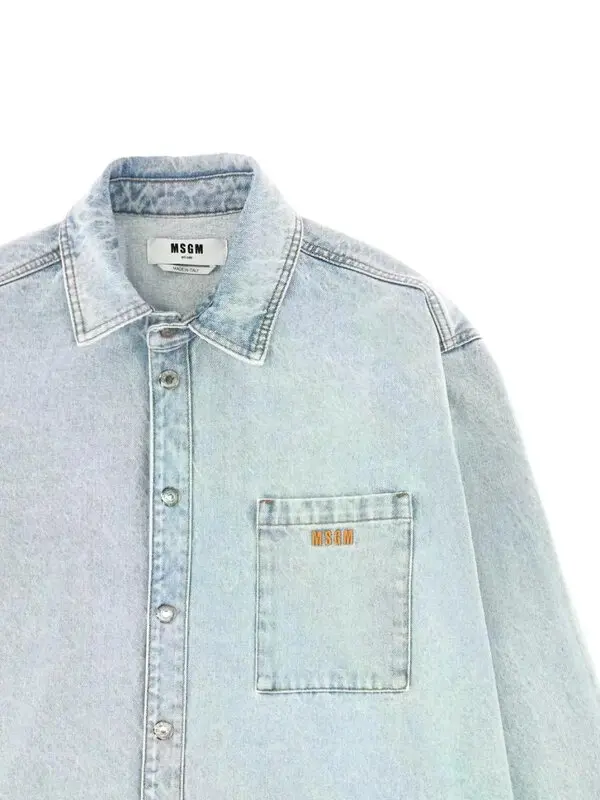 MSGM Chest-pocket Shirt