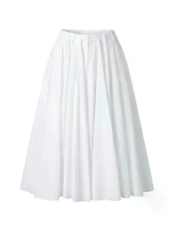 N°21 Pleated A-line Skirt