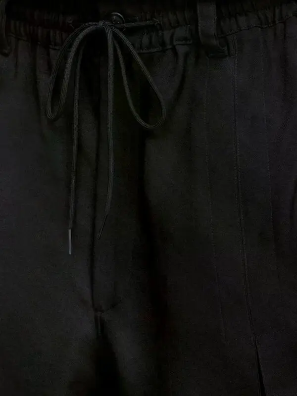 Y3 Drawstring-waist Shorts