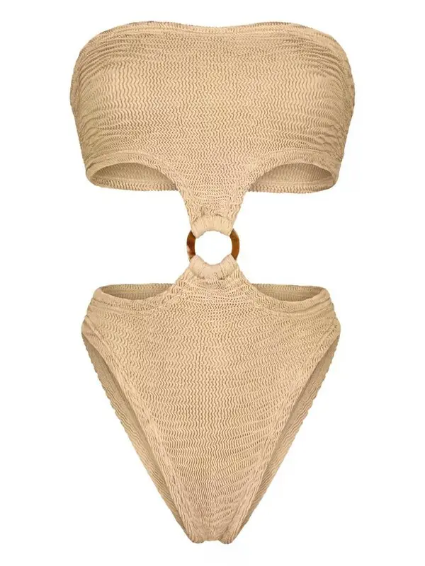 PARAMIDONNA Tanya Ring One Piece Swimsuit - Neutrals