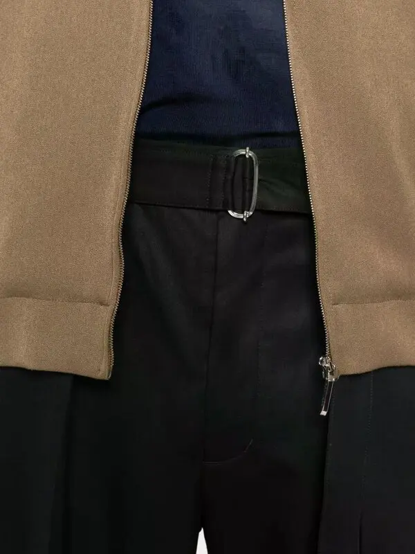 Attachment Pleated Trousers
