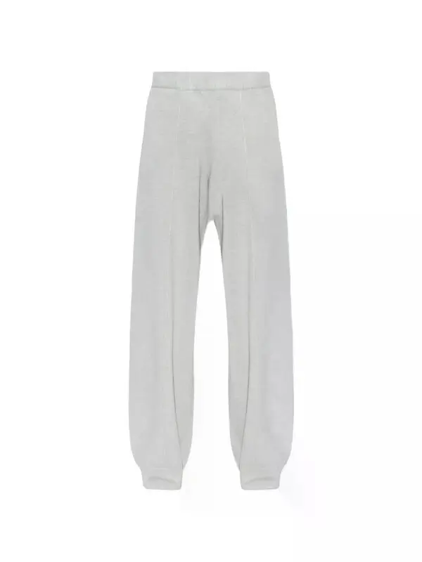 Fabiana Filippi Ribbed-waistband Wide-leg Trousers - Grey