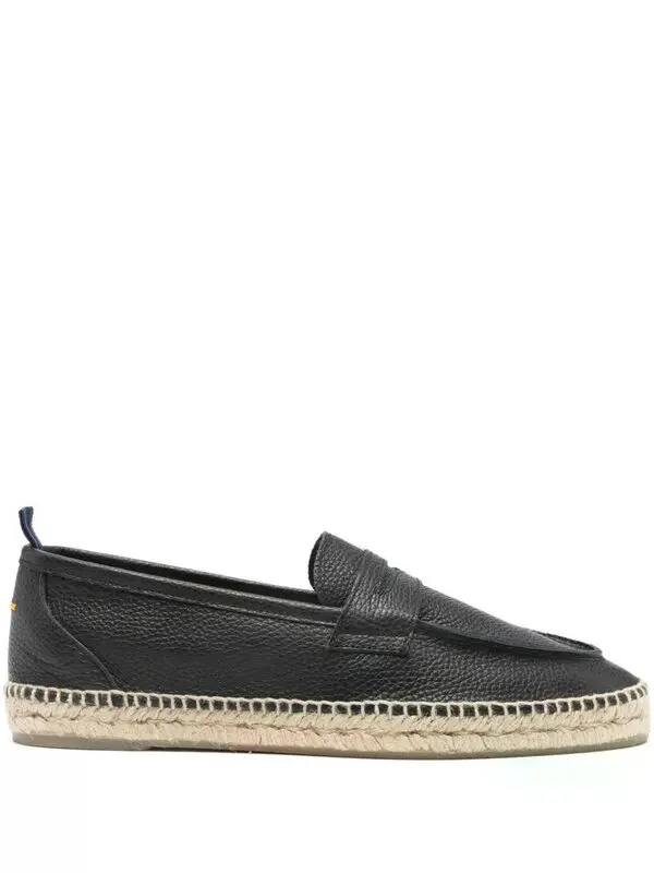 CastaÑer Nacho Penny-slot Espadrilles - Black