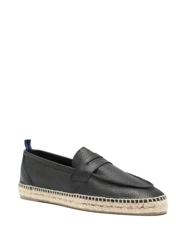 CastaÑer Nacho Penny-slot Espadrilles - Black