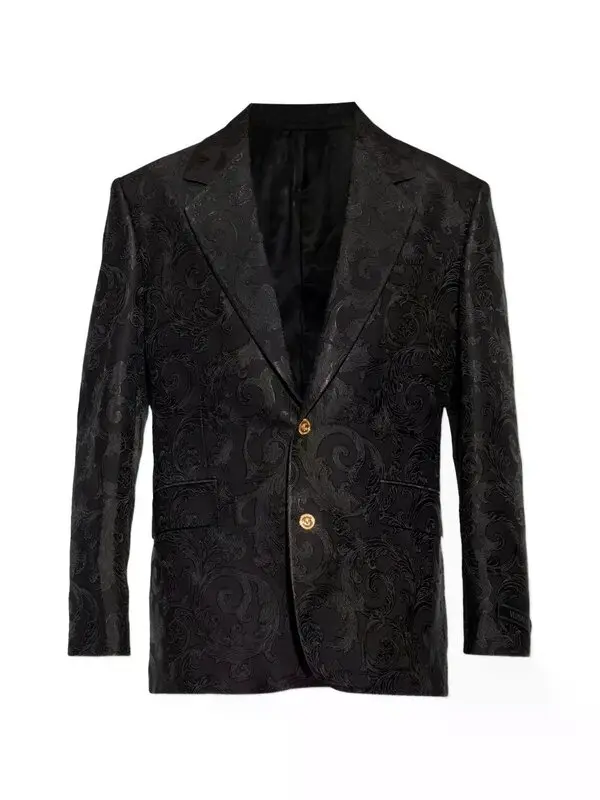 Versace Patterned Button Jacket