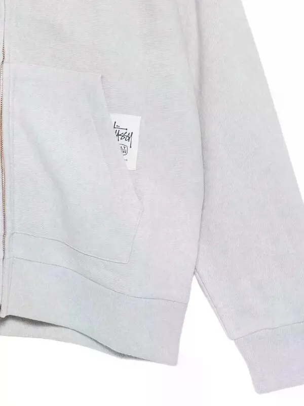 StÜssy Zip-up Hoodie - Grey