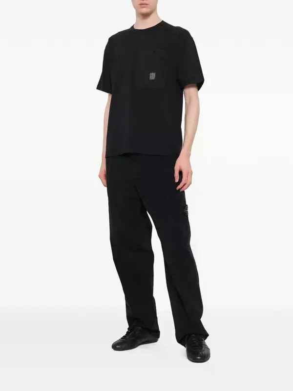 Stone Island Logo-patch Short-sleeve T-shirt