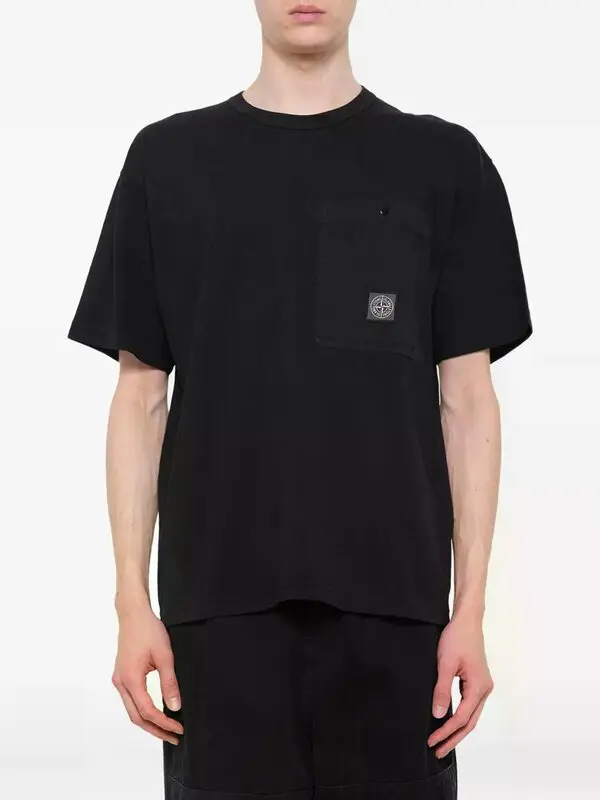 Stone Island Logo-patch Short-sleeve T-shirt