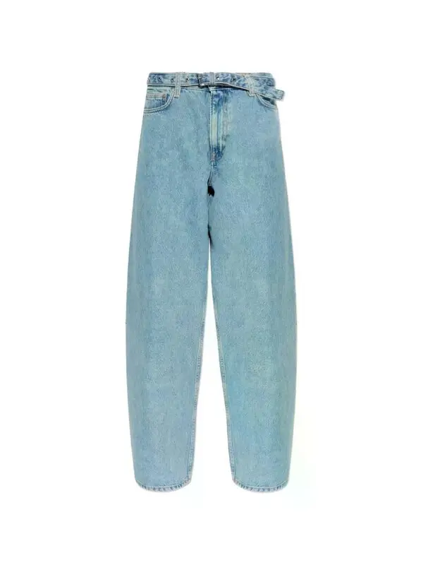SAMSOE SAMSOE Saharper Belted Wide Leg Jeans