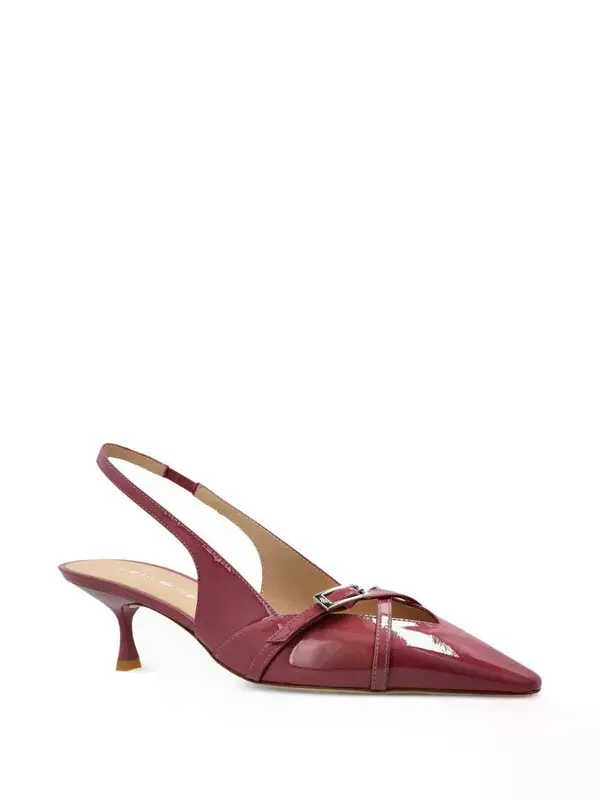 STUART WEITZMAN Georgie Slingback 50 Pumps - Red