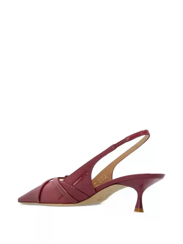 STUART WEITZMAN Georgie Slingback 50 Pumps - Red