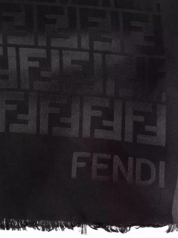 Fendi Logo-pattern Scarf