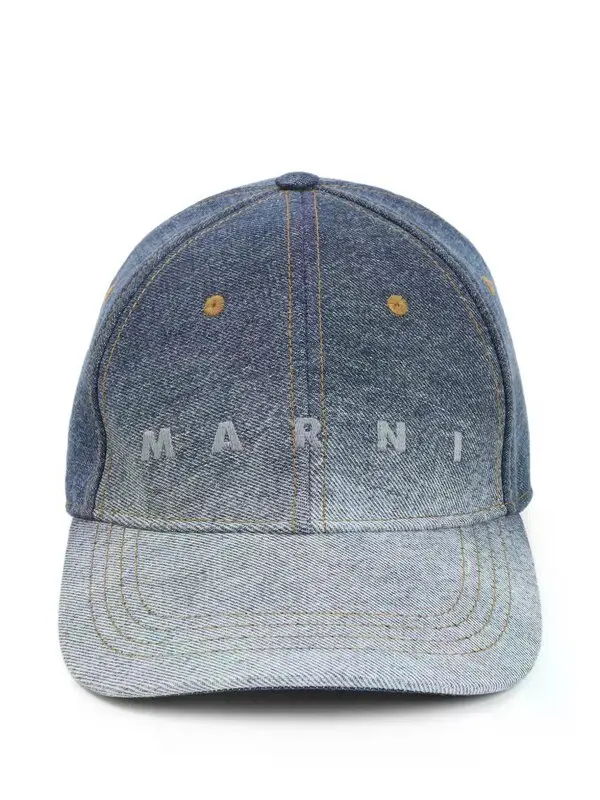 Marni Logo Cap - Blue