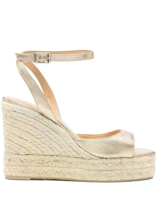 CastaÑer Ankle Strap Wedge Espadrilles