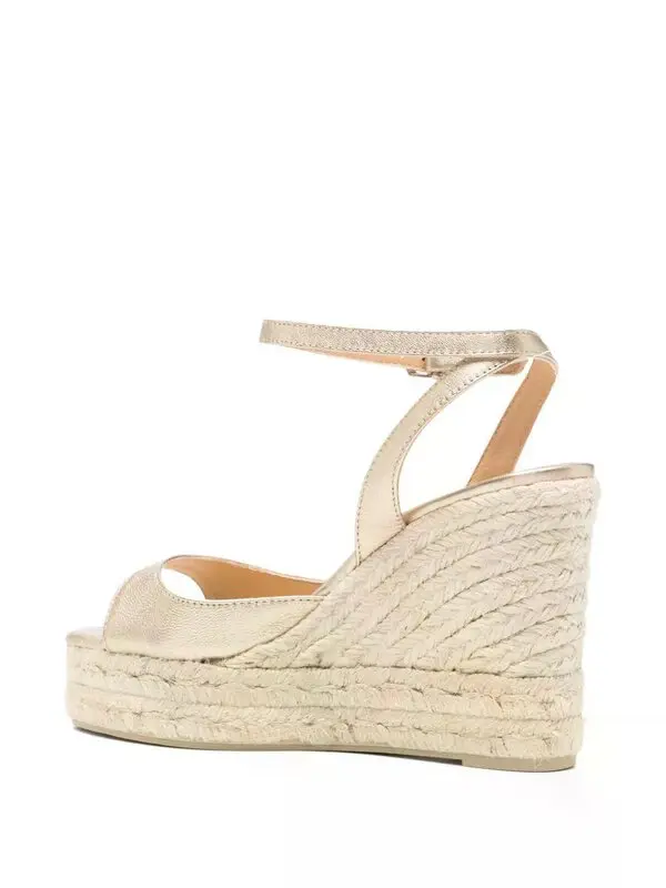 CastaÑer Ankle Strap Wedge Espadrilles