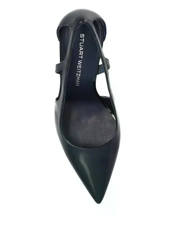 STUART WEITZMAN Cutout Pointed Pumps