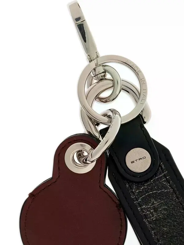 Etro Logo Charm Keyring
