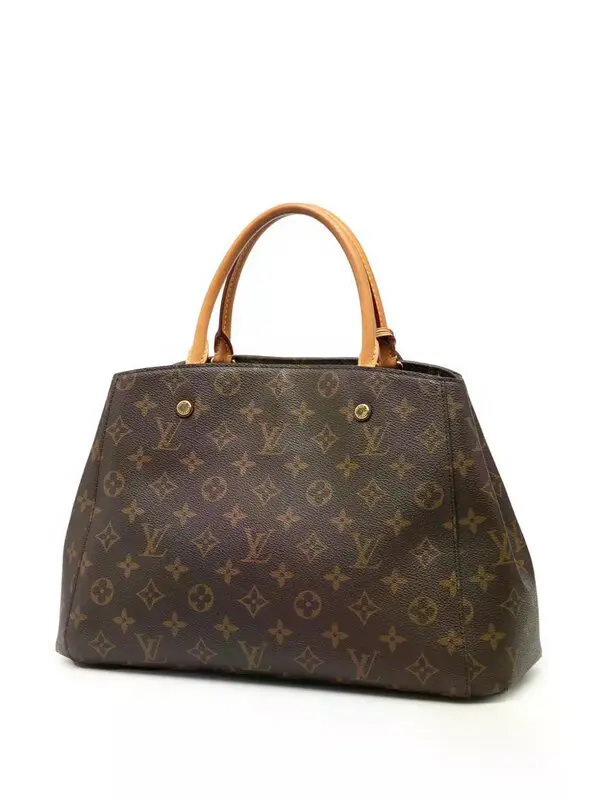 LOUIS VUITTON 2018 Monogram Montaigne Mm Satchel