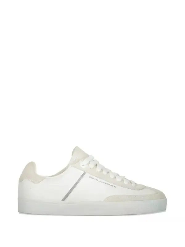 Paul & Shark Leather Panelled Sneakers