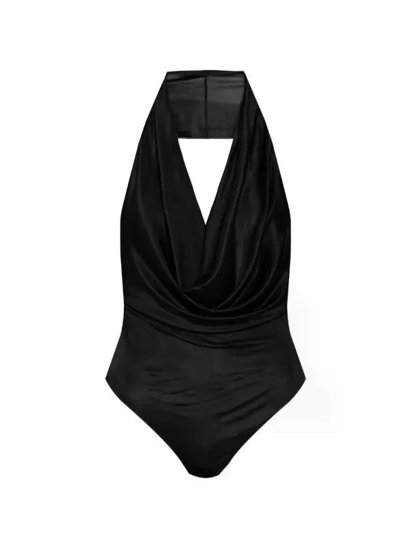 Dsquared2 Halterneck Draped Bodysuit