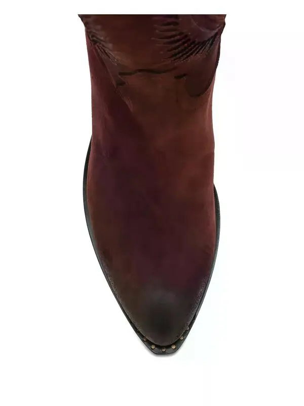 Sartore Suede Cowboy Boots