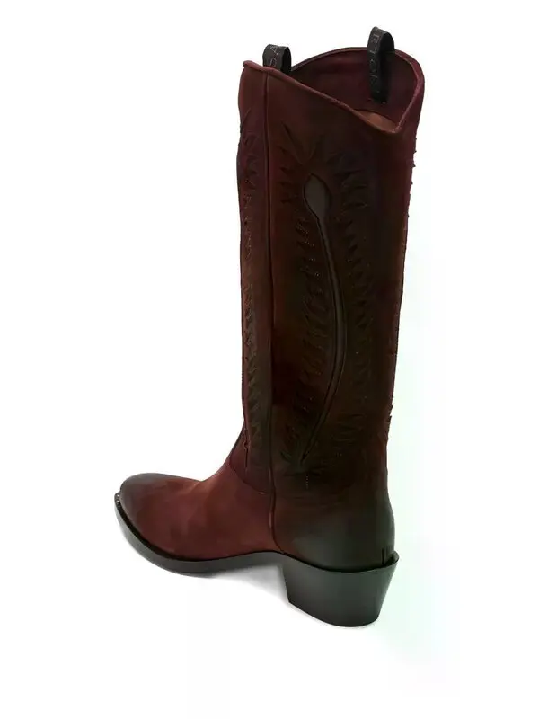 Sartore Suede Cowboy Boots