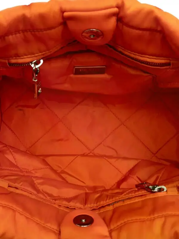 Prada 2013-2025 Bomber Tessuto Satchel
