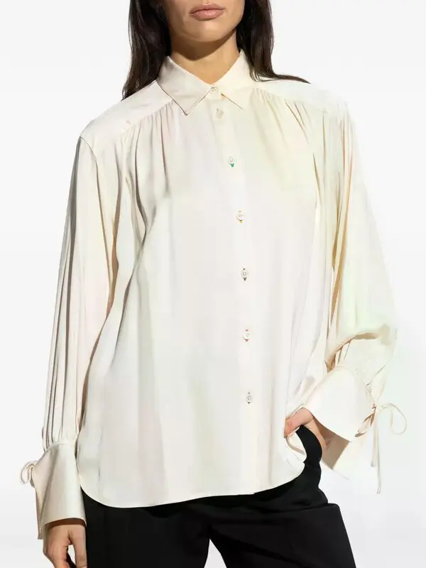 Paul Smith Tie-cuff Button-down Top