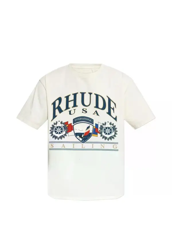 Rhude Graphic T-shirt - Neutrals