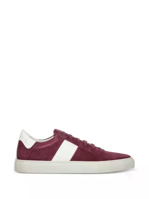 Paul & Shark Leather Stripe Sneakers