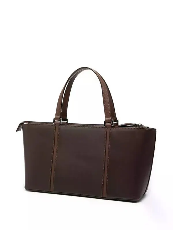 Burberry Leather Handbag - Brown